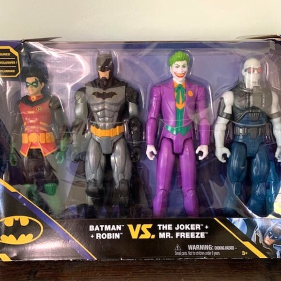 DC Comics | Toys | Batman Robin Vs The Joker Mr Freeze Action Toyset ...
